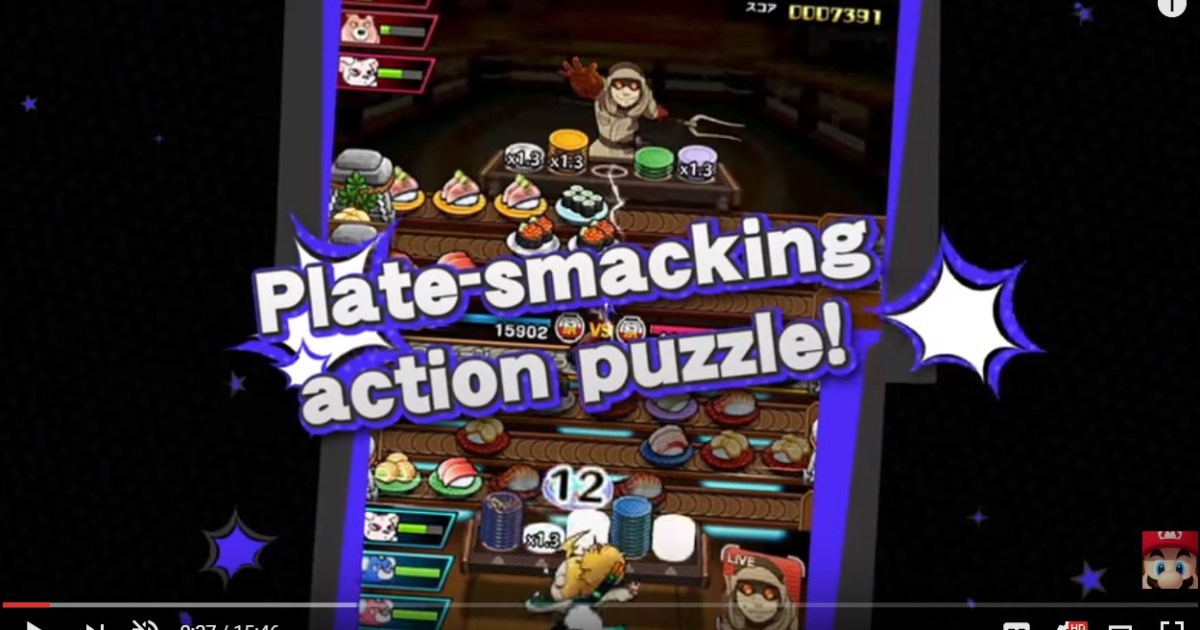 Upcoming Nintendo game lets you eat sushi, destroy enemies with stacks ...
