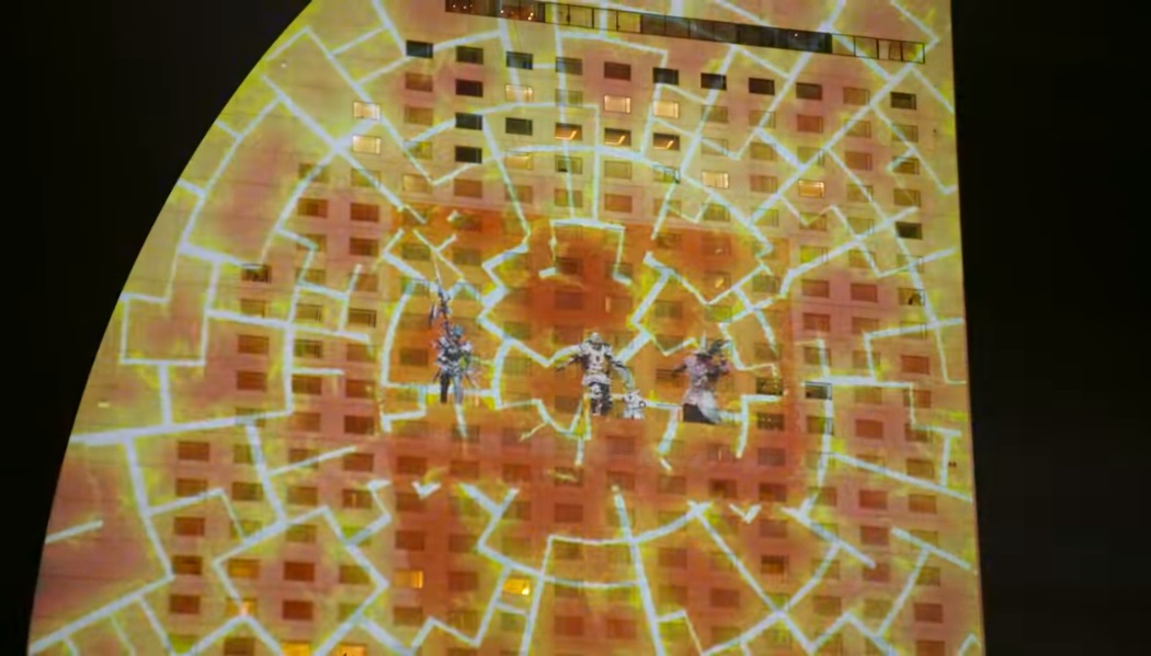 Incredible Final Fantasy XIV building-projection in Yokohama will make ...