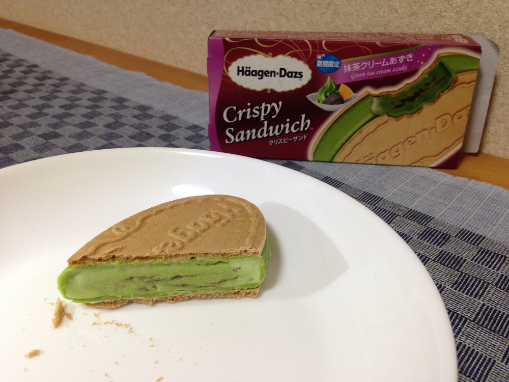 Häagen-Dazs’ new azuki matcha ice cream sandwich: tastes great, so ...