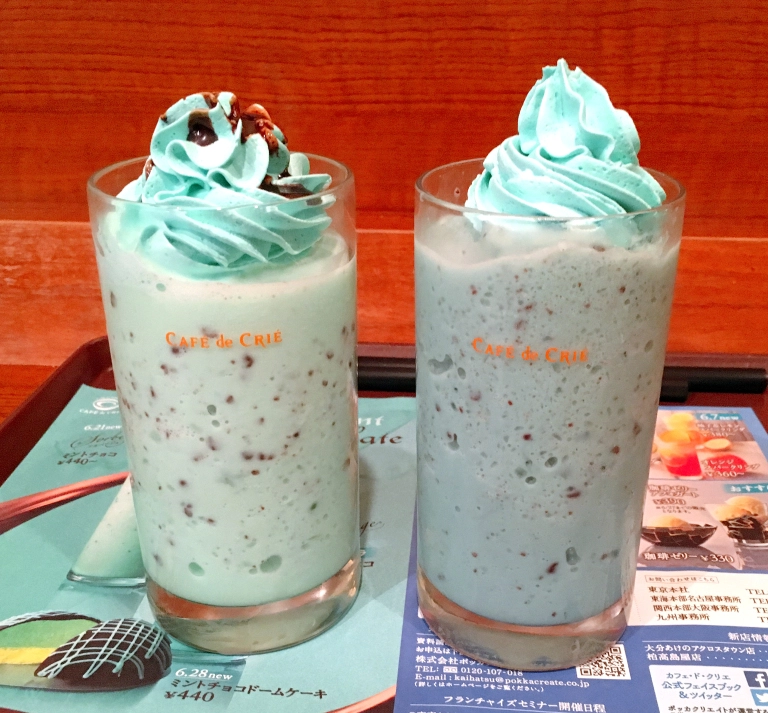 Why wait for the Shamrock Shake when Japanese cafe chain has awesome ...