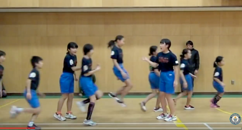 Japanese elementary school students smash Guinness World Record in team ...