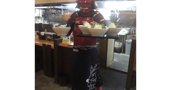 Samurai chef serves ramen with a side of history at awesome restaurant ...