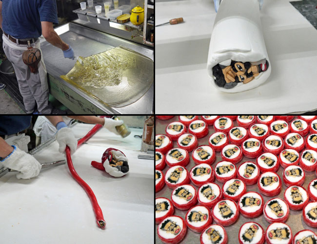 Watch as Nagoya’s famous handmade candy studio makes Mr. Sato face ...