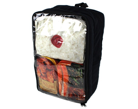 Why settle for a bento box, when you can have a full-on bento backpack ...