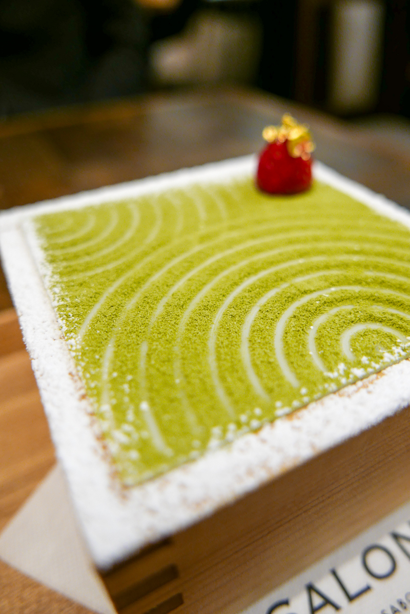 Matcha parfait looks like a Japanese zen garden, hides a treasure trove ...