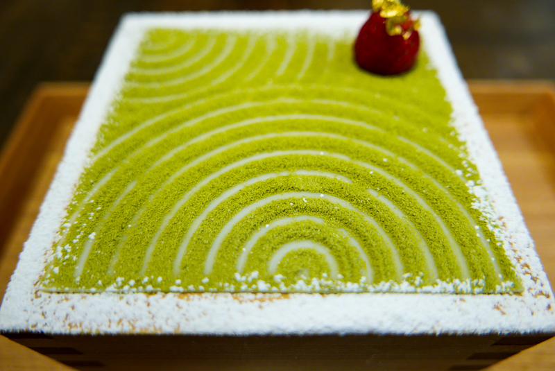 Matcha parfait looks like a Japanese zen garden, hides a treasure trove ...