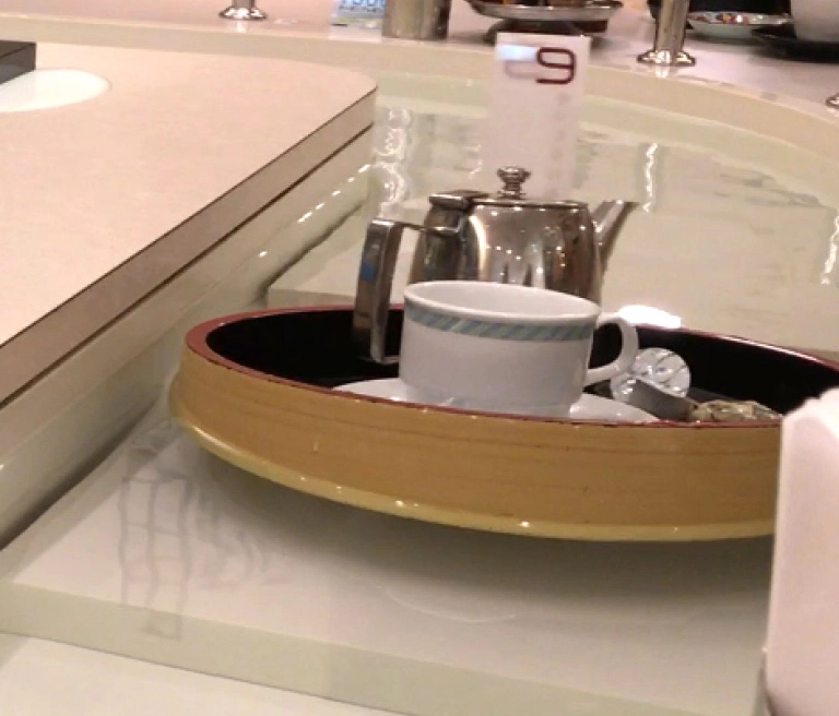 Move over revolving sushi – Japanese cafe floats desserts to you on a ...