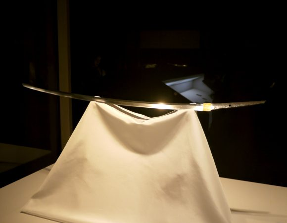 Legendary crescent moon katana, one of Japan’s Five Swords Under Heaven ...