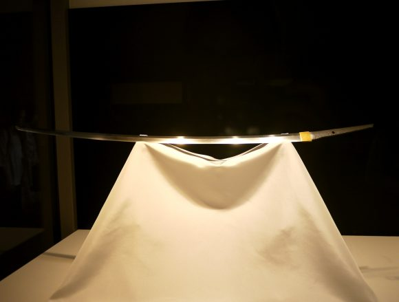 Legendary crescent moon katana, one of Japan’s Five Swords Under Heaven ...