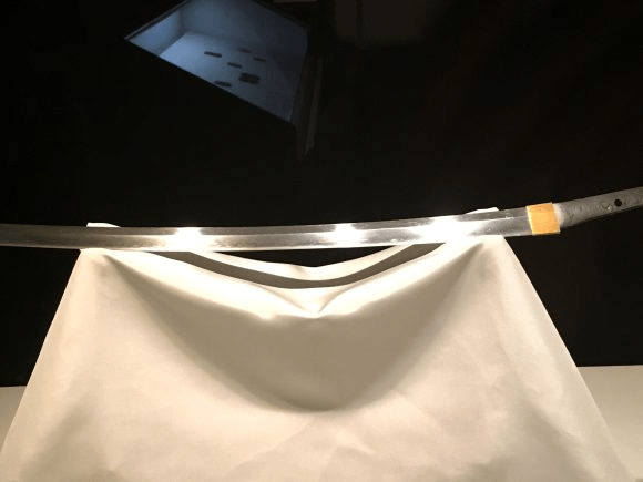 Legendary crescent moon katana, one of Japan’s Five Swords Under Heaven ...