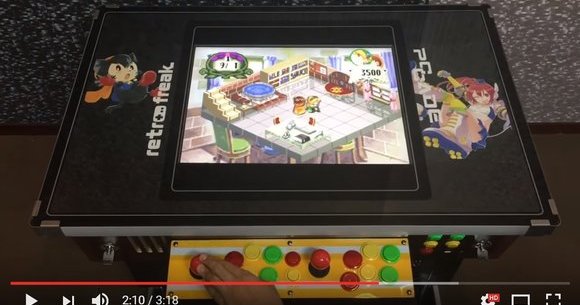 Retro freak classic game console returns in cocktail table form【Video ...