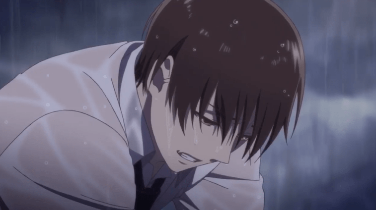 Cute boys chasing each other, crying in the rain showcased in Sanrio ...