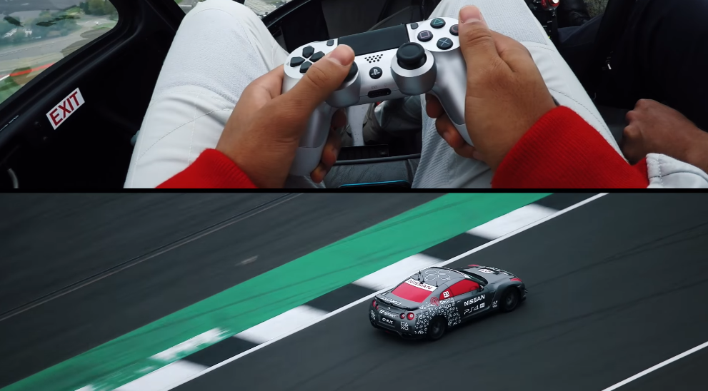 You can drive this car with a PlayStation controller, meaning Gran ...