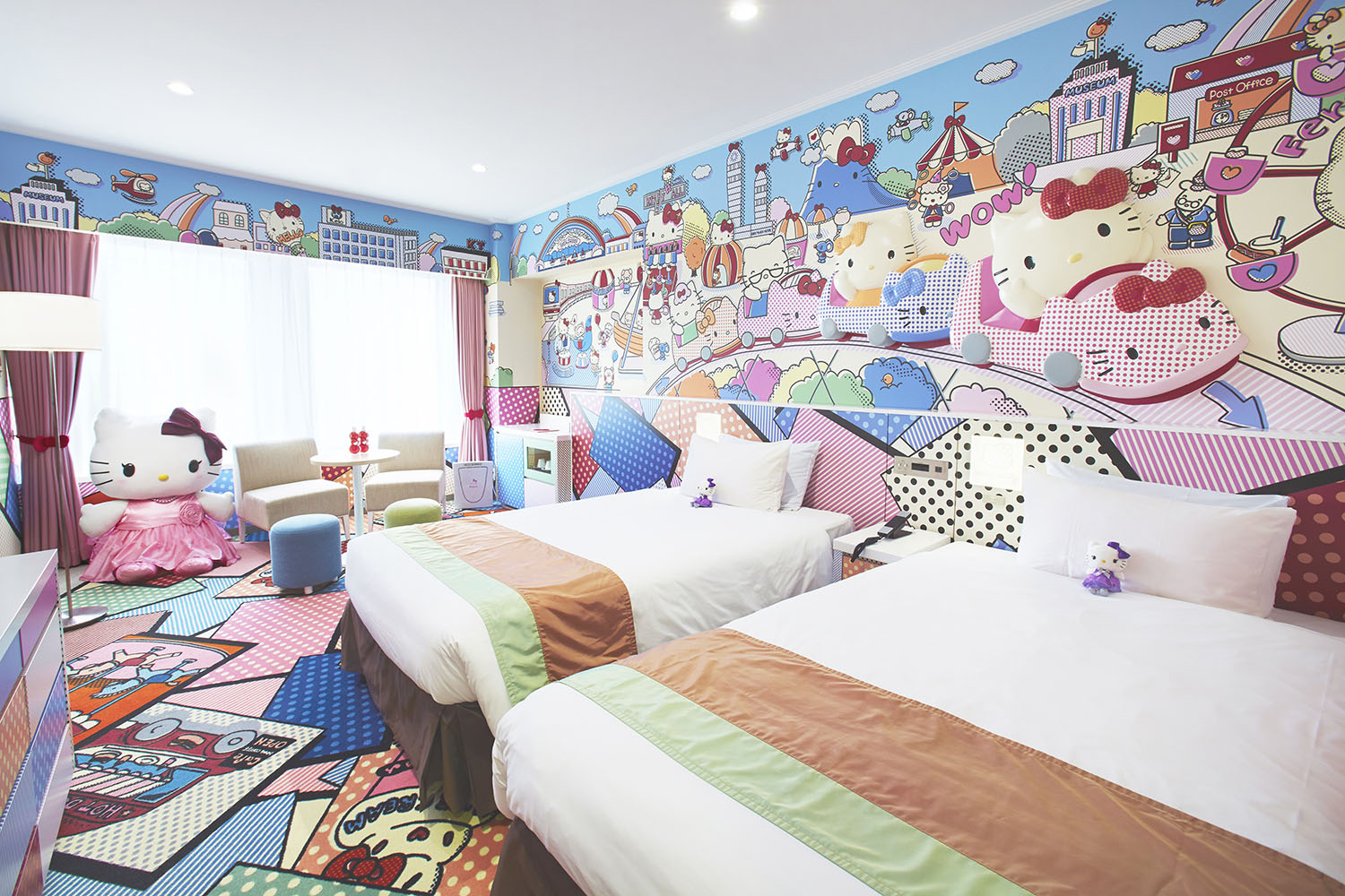 Goodnight, Kitty: We stay in a hotel room dedicated to the queen of ...
