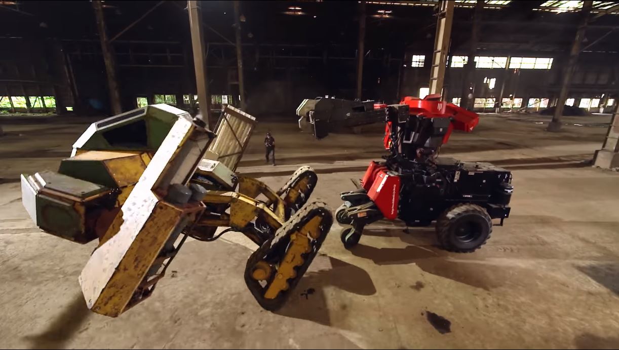 World’s first giant robot fight is in the books! Japan draws first ...