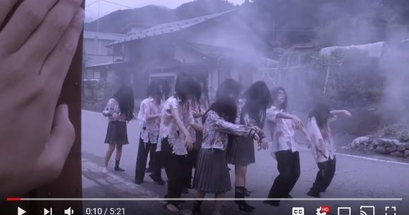 Japanese town bids for new residents with hilarious fake zombie game ...