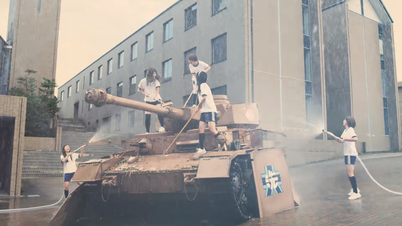 Promotional video for new Girls und Panzer movie shows girls dancing ...