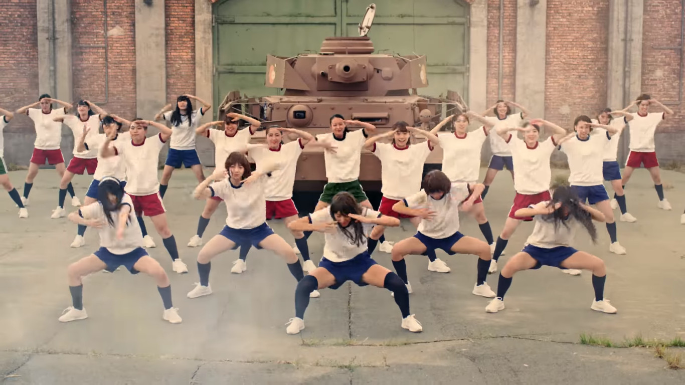 Promotional video for new Girls und Panzer movie shows girls dancing ...