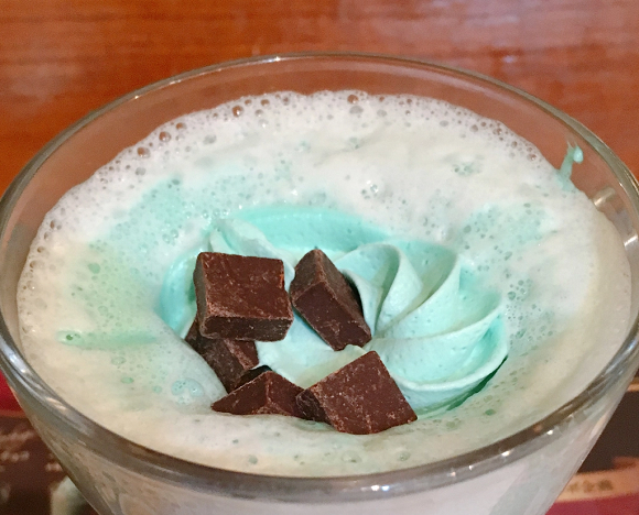 Japanese cafe’s new hot mint chocolate beverages are a cool way to keep ...
