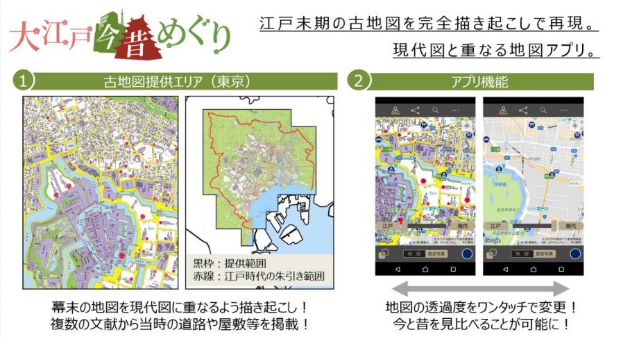 New app lets you traverse the streets of modern Tokyo and ancient Edo ...