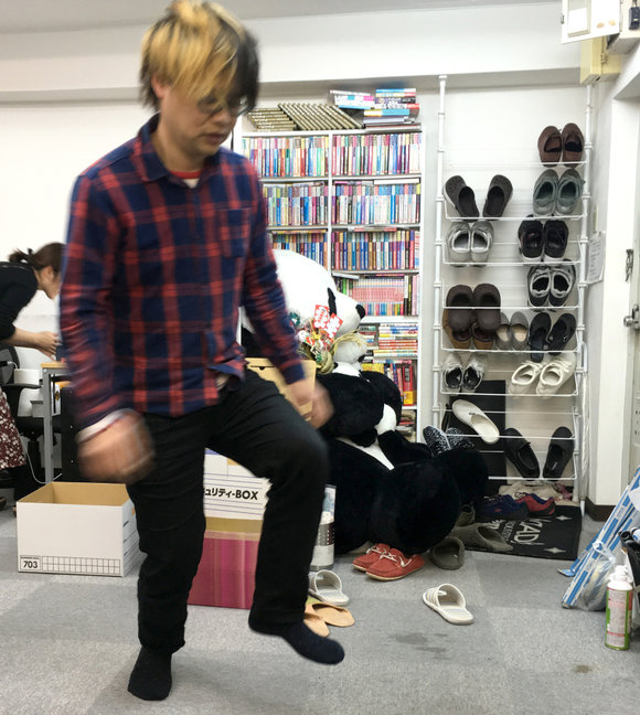 Our Japanese staff take on the Invisible Box Challenge that’s going ...