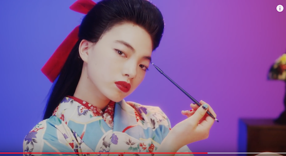 Finger Dance Makeup: Shiseido reveals the history of Japanese makeup ...