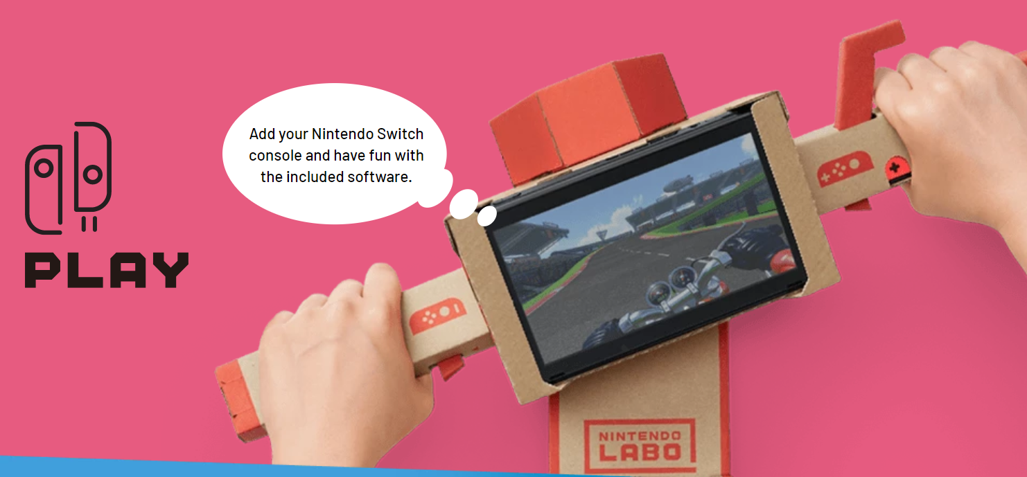 Nintendo Labo: Mad genius sets to build your own Switch controllers out ...