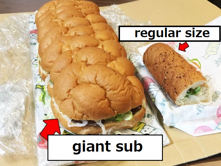 Our foodie Meg takes on Subway Japan’s ridiculously big, surprisingly ...