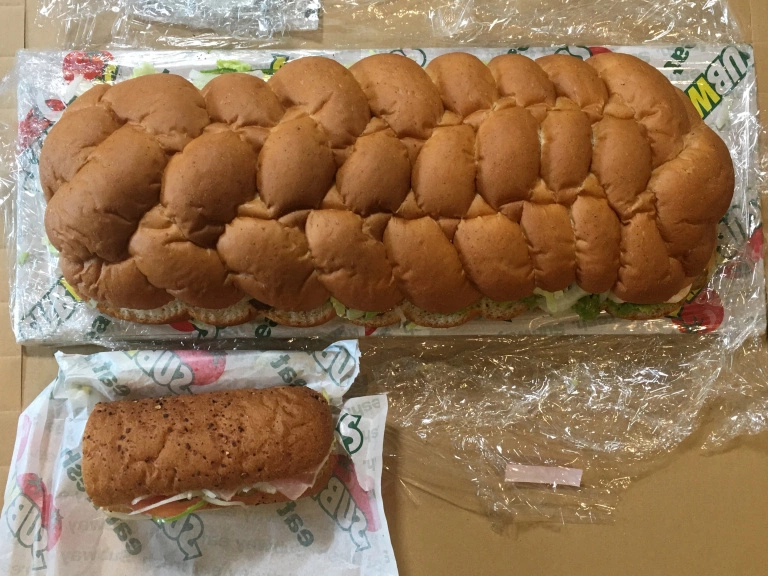Our foodie Meg takes on Subway Japan’s ridiculously big, surprisingly ...