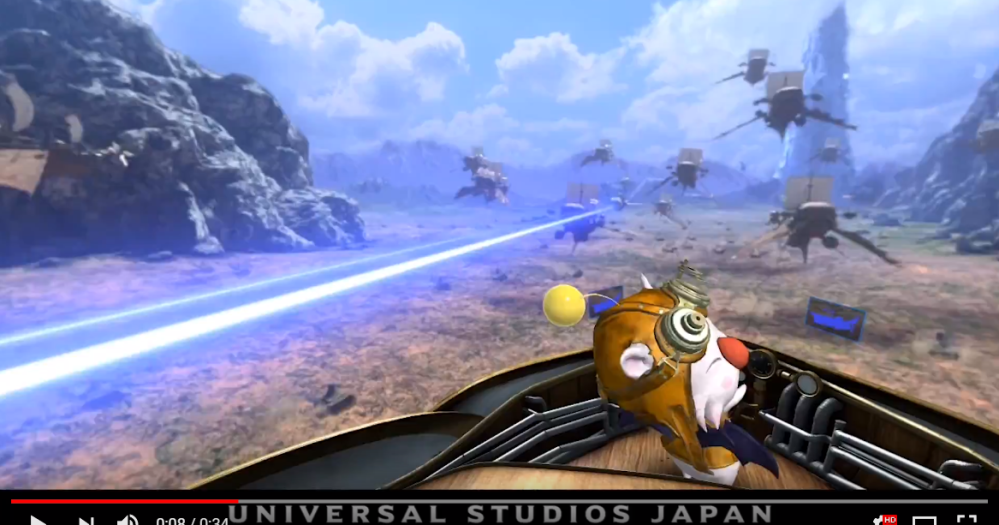 Final Fantasy Universal Studios Japan VR roller coaster shown off in ...