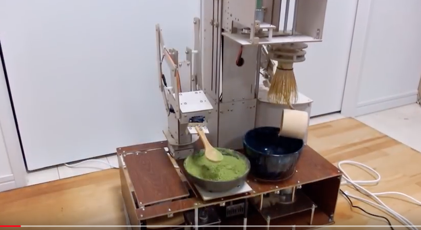 Robot performs traditional Japanese tea ceremony, serves up frothy ...
