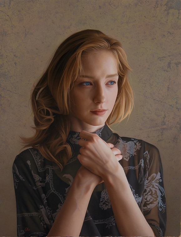 The gorgeous portraits of these Japanese women aren’t photos or CG, so ...