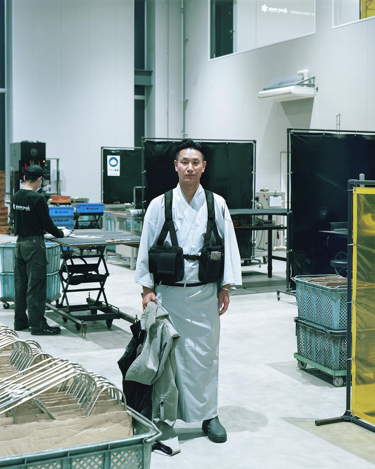 Camp like a samurai with the new Outdoor Kimono from Japanese apparel ...