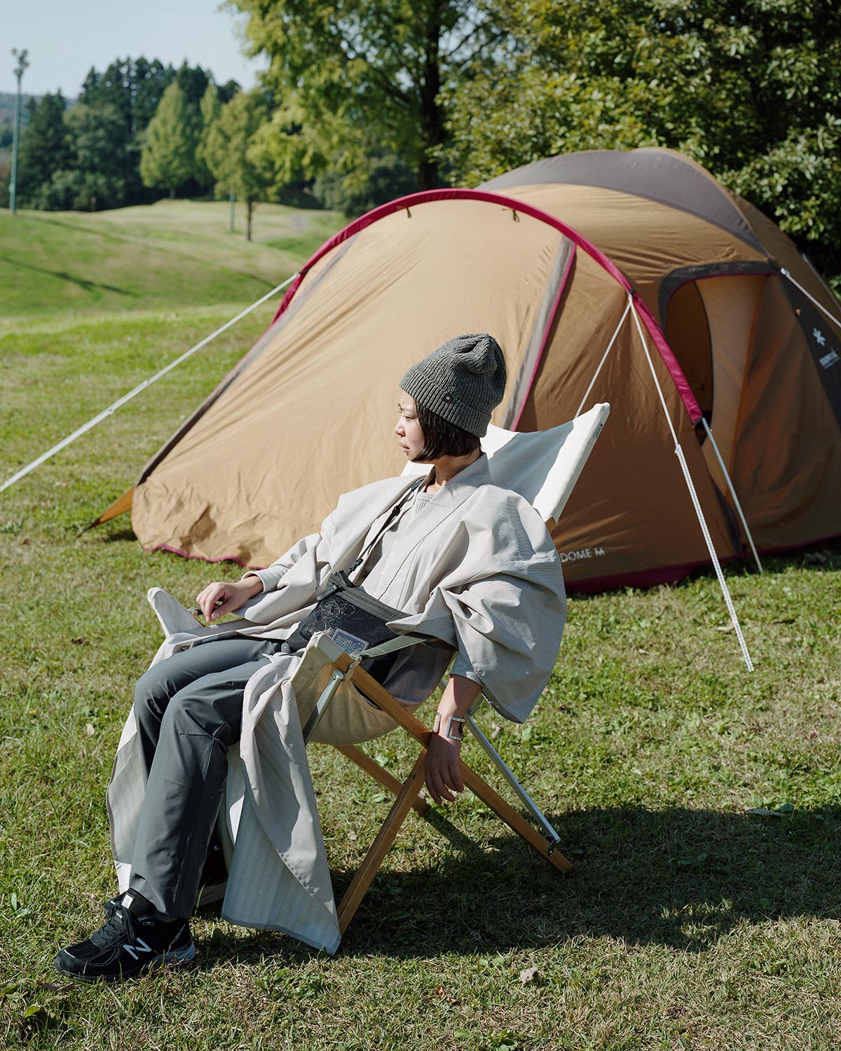 Camp like a samurai with the new Outdoor Kimono from Japanese apparel ...