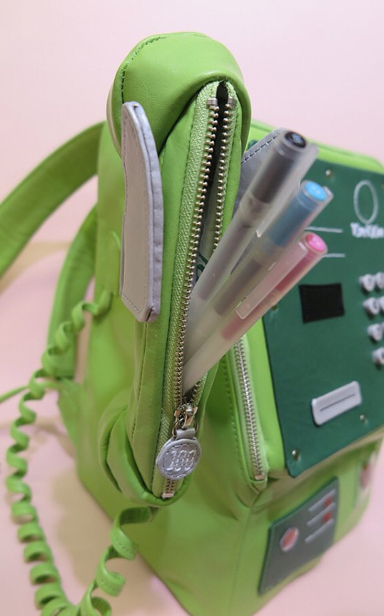 Specially designed “Japanese public telephone” backpack has Twitter ...