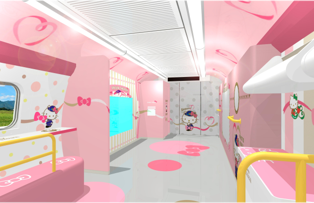Hello Kitty Shinkansen looks set to be cutest Japanese train ever with ...