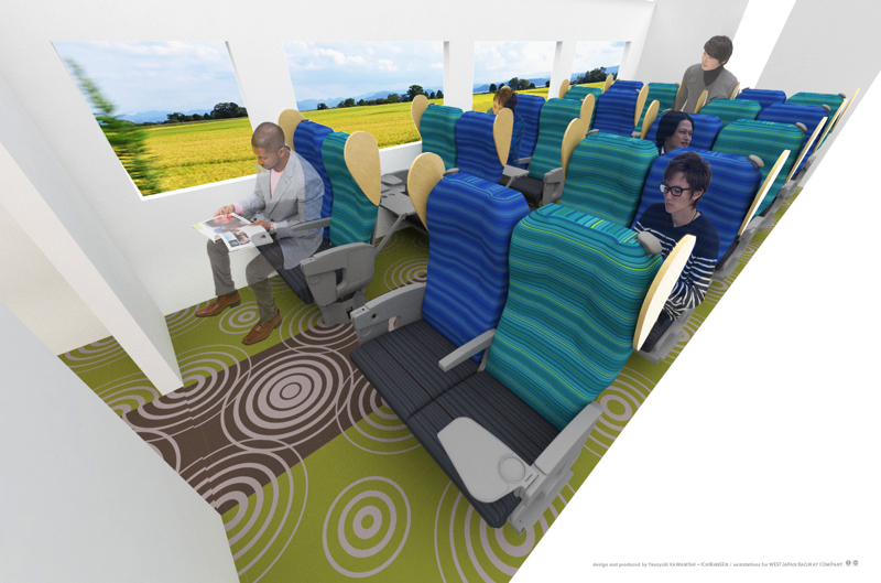 JR West unveils new Japanese long distance train with special features ...