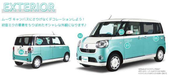 Daihatsune Miku? Virtual idol cruises real roads in her cool collab car ...