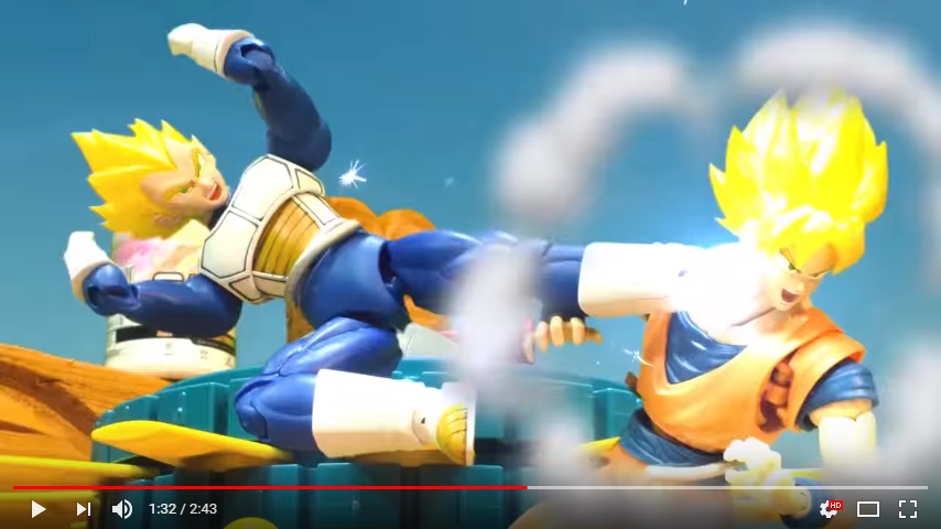 Amazing Stop Motion Animation Made with Action Figures- Dragon Ball Z ...