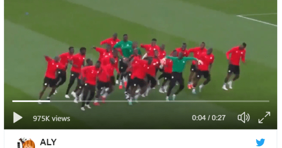 Senegalese soccer team’s dance moves go perfectly with Japanese idol ...