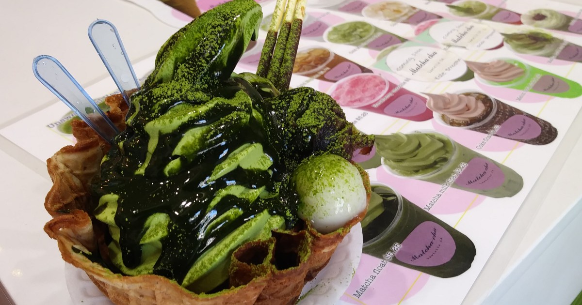 The Deep Matcha Matcha of Matcha-Cha, an awesome green tea sweets cafe ...