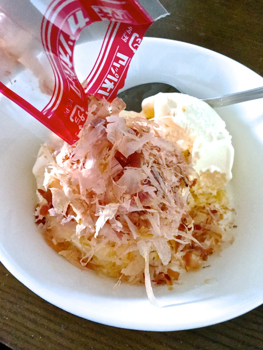 Turn a cheap ice cream into a luxury dessert with katsuobushi bonito ...