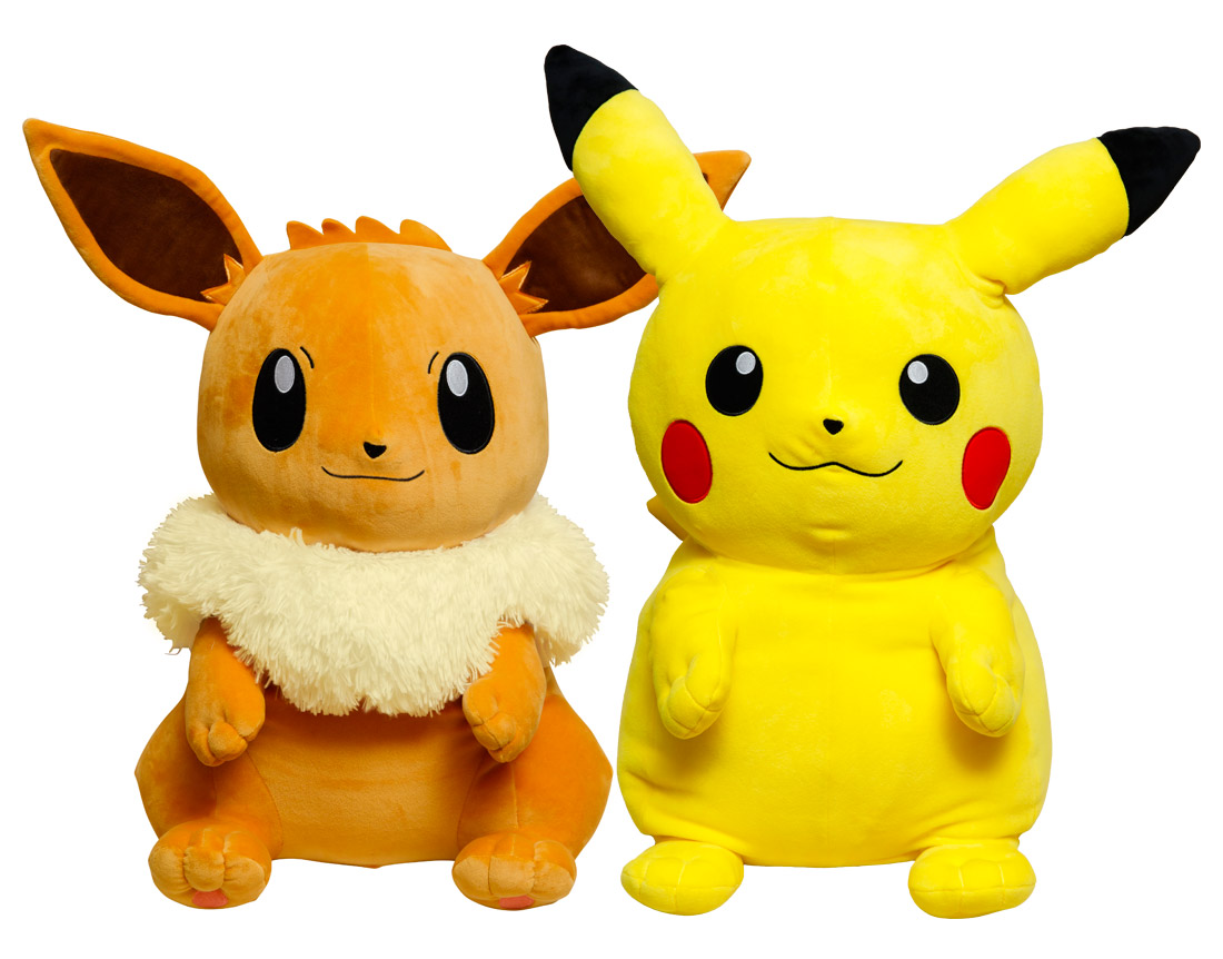 Pikachu and Eevee will give YOU hugs with these awesomely adorable new ...
