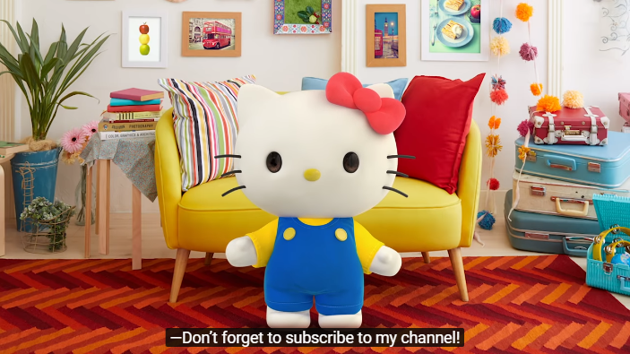 Hello Kitty’s hilariously meta YouTube debut is a hit with netizens ...