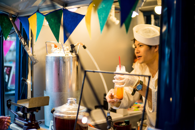 Try a bag of freshly handmade “Craft Cola” served from Iyoshi Cola at ...