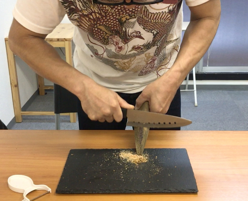 It looks like a block of wood, but that’s one of Japanese cooking’s ...