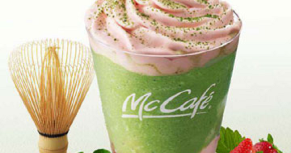 McDonald’s Japan’s matcha dessert family grows with the new strawberry ...