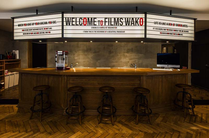 Every night can be movie night at this awesome Japanese apartment ...