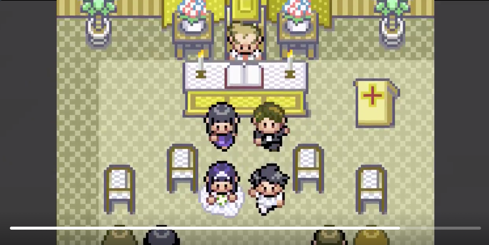 Pokémon wedding video tells beautiful story of a couple who met while ...