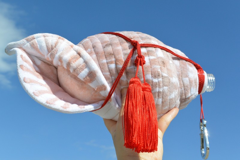 Remind yourself to drink water with this conch seashell PET bottle ...